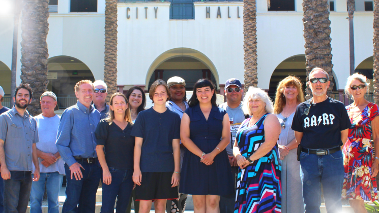 First Council candidate hits campaign trail - Culver City News